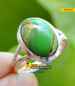 Iran Green Turquoise Feroza Ring - Tajmahal Gems World